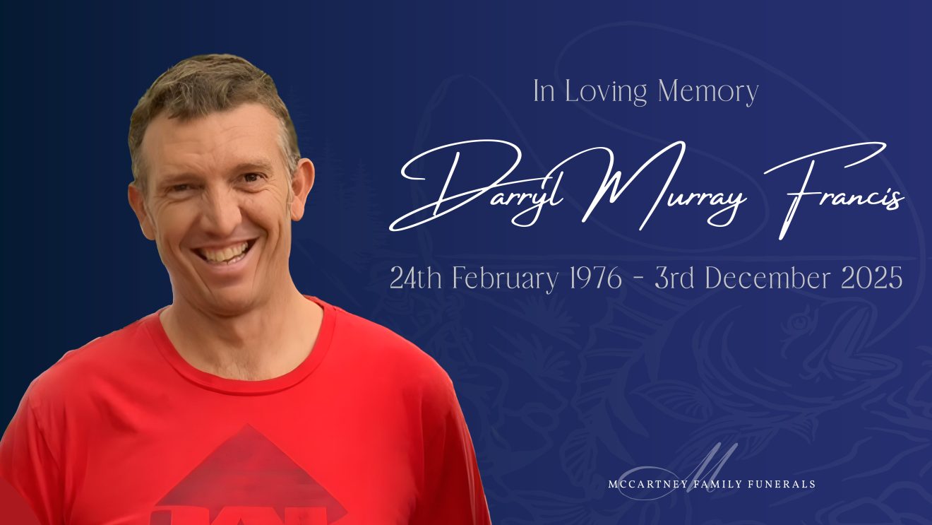 FRANCIS, Darryl Murray - McCartney Family Funerals